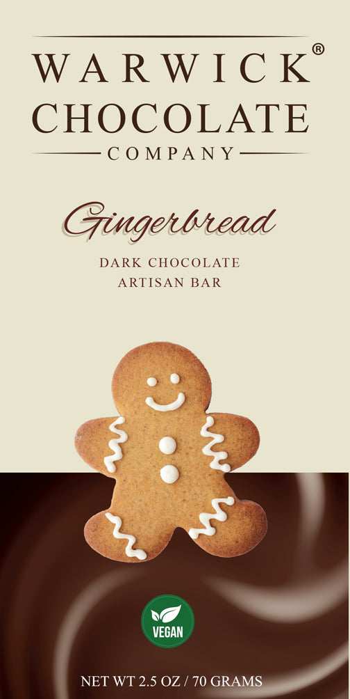 Gingerbread Chocolate Bar - Milk & Dark – Warwick Chocolate Company